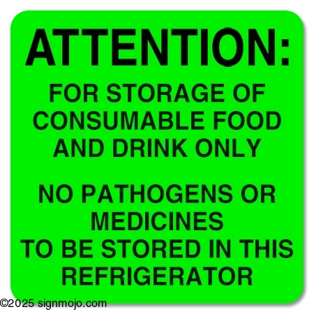 Magnetic Biohazard Signs | SM44 | signmojo.com